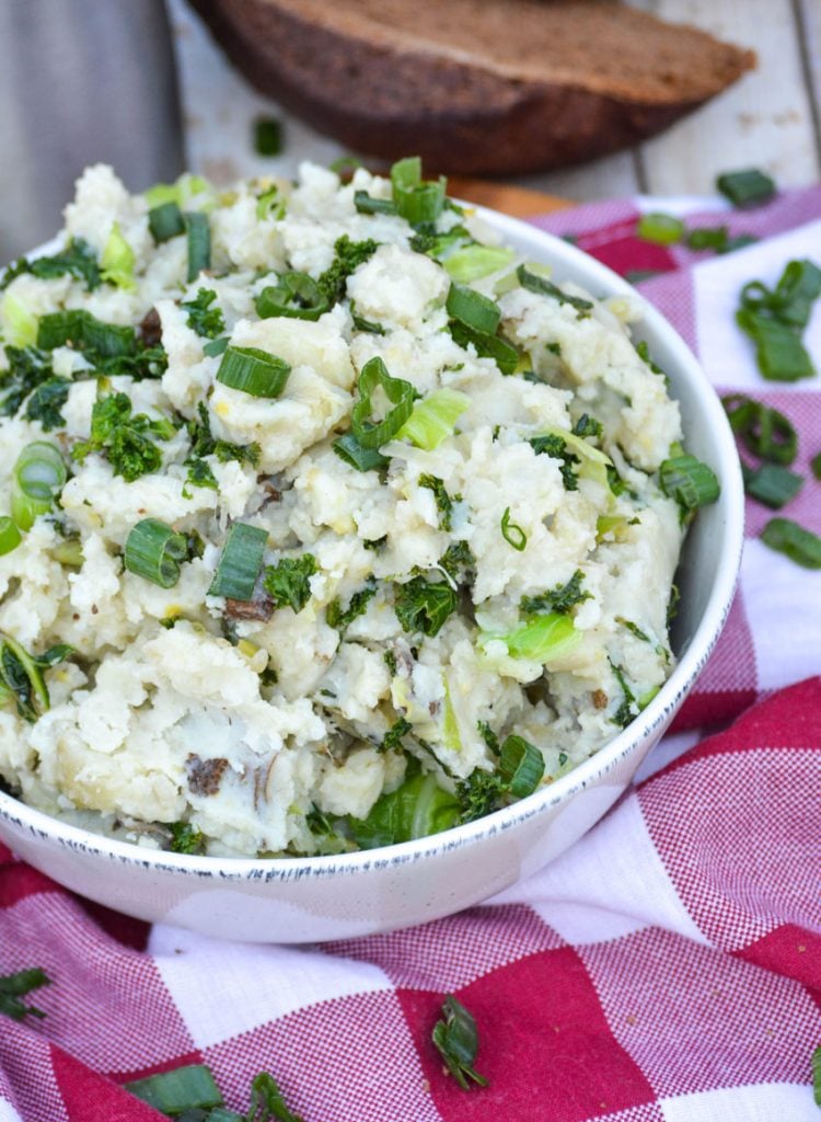 Colcannon (Irish Mashed Potato Salad) - 4 Sons 'R' Us