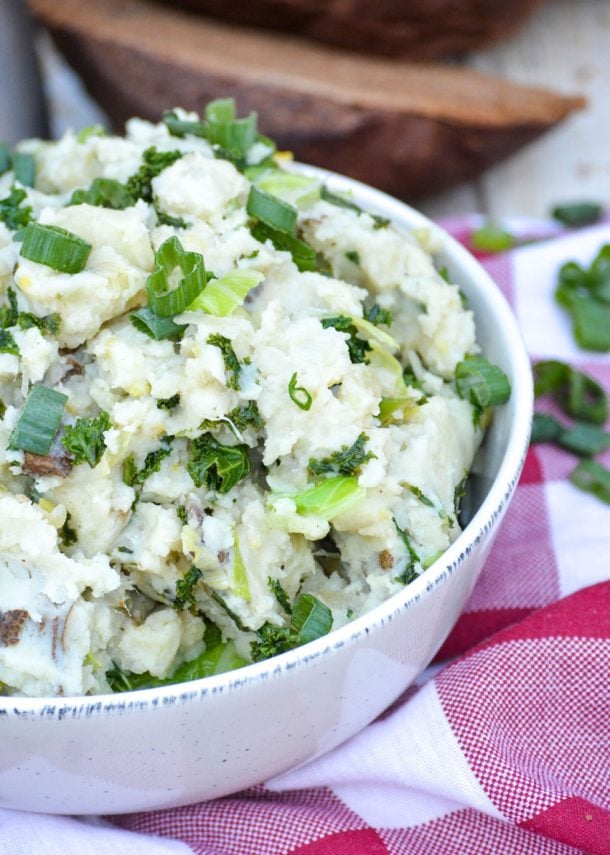 Colcannon (Irish Mashed Potato Salad) - 4 Sons 'R' Us