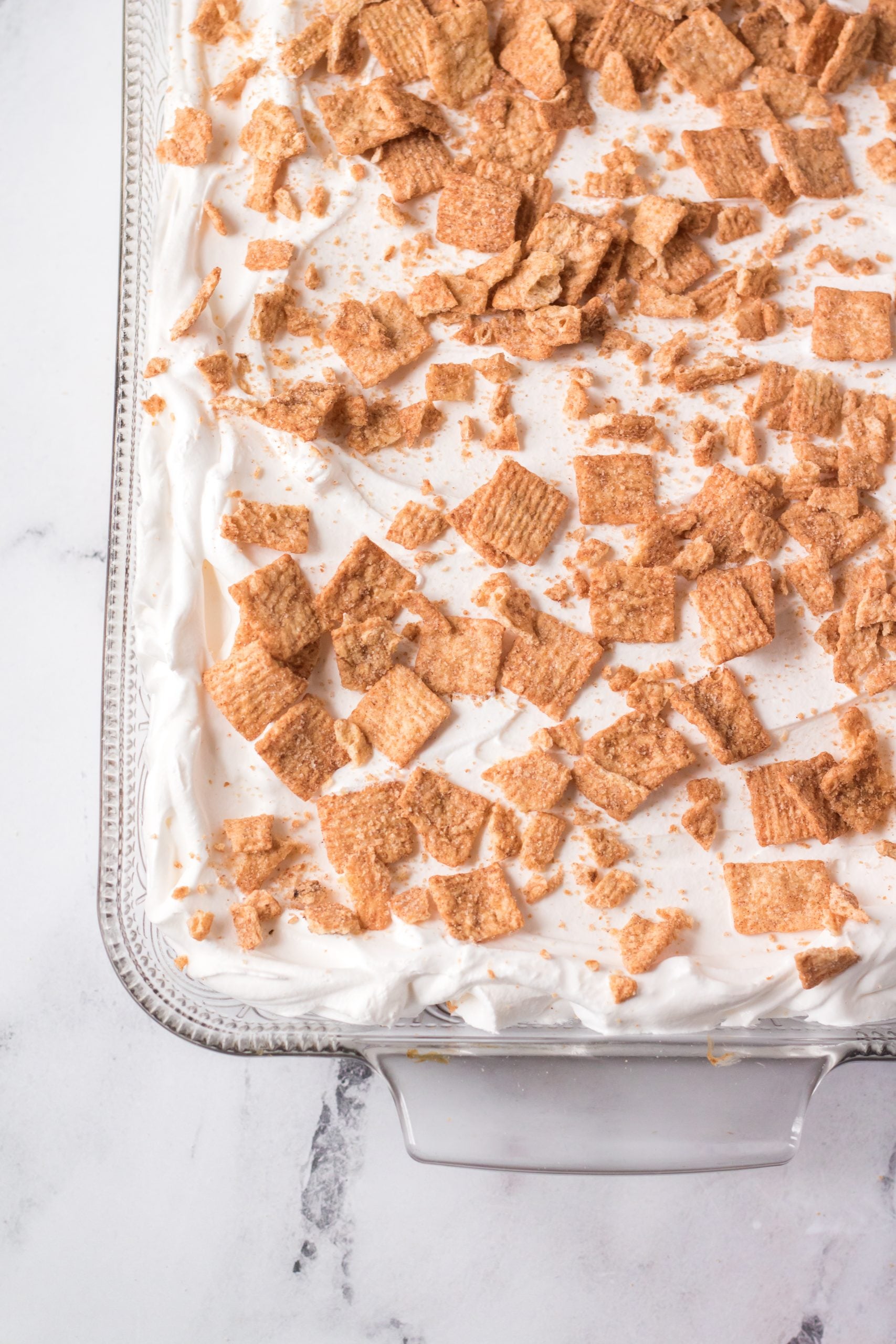 Cinnamon Toast Crunch Poke Cake - 4 Sons 'R' Us