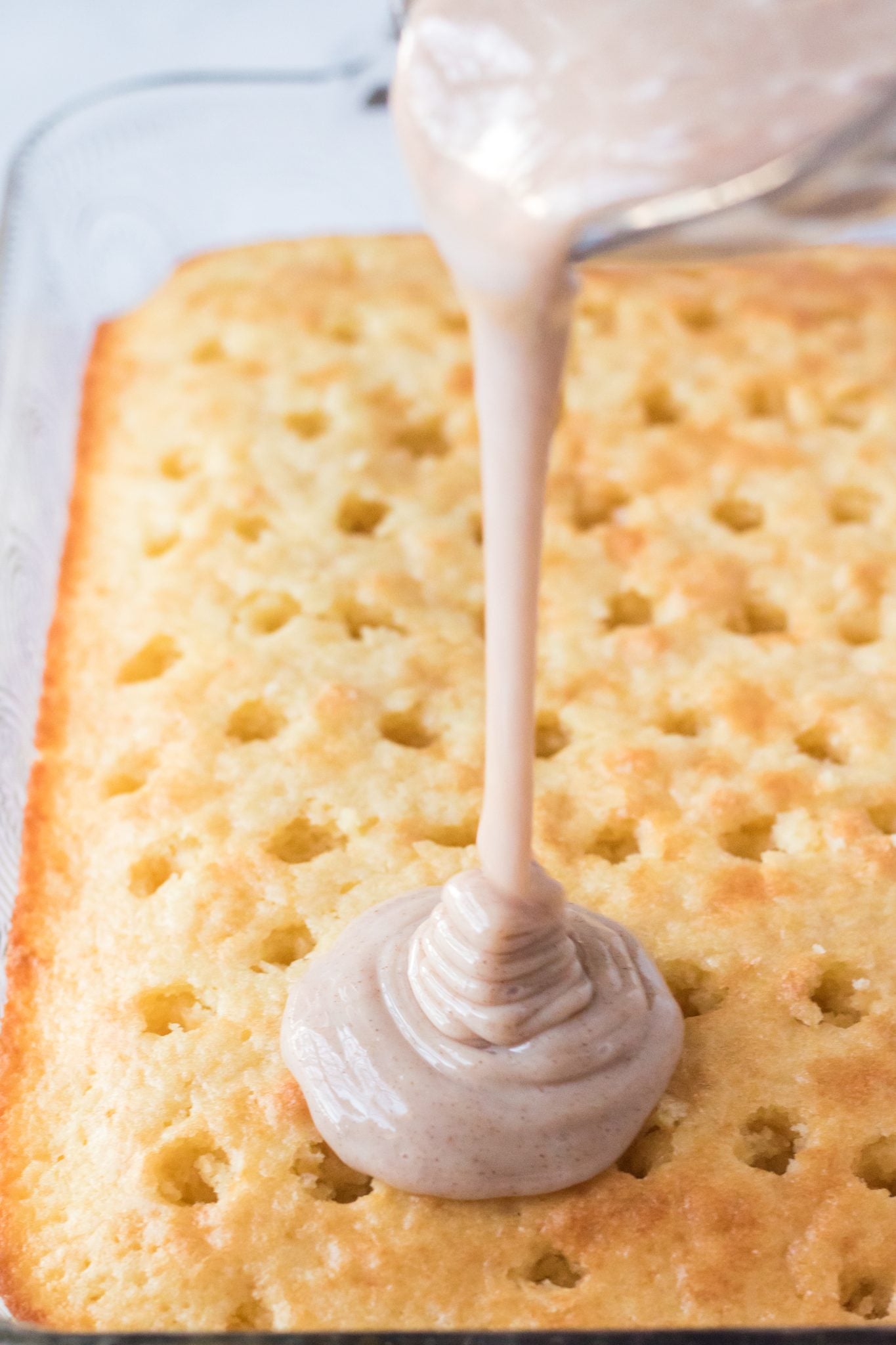 Cinnamon Toast Crunch Poke Cake - 4 Sons 'R' Us