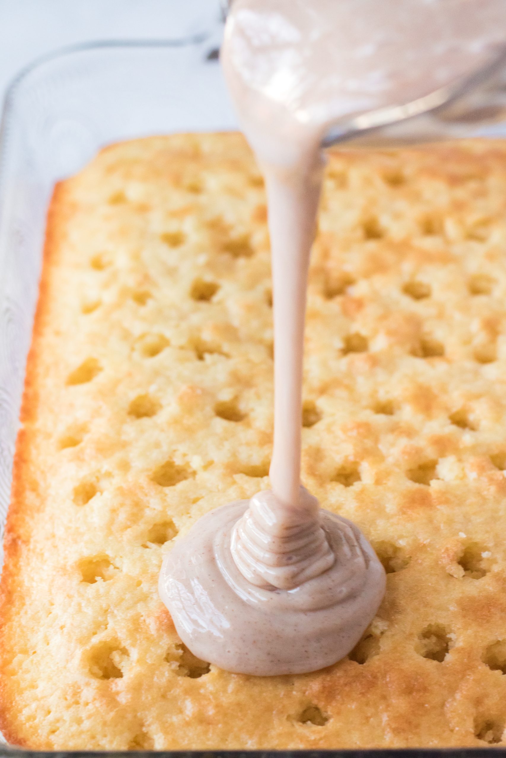 Cinnamon Toast Crunch Poke Cake - 4 Sons 'R' Us
