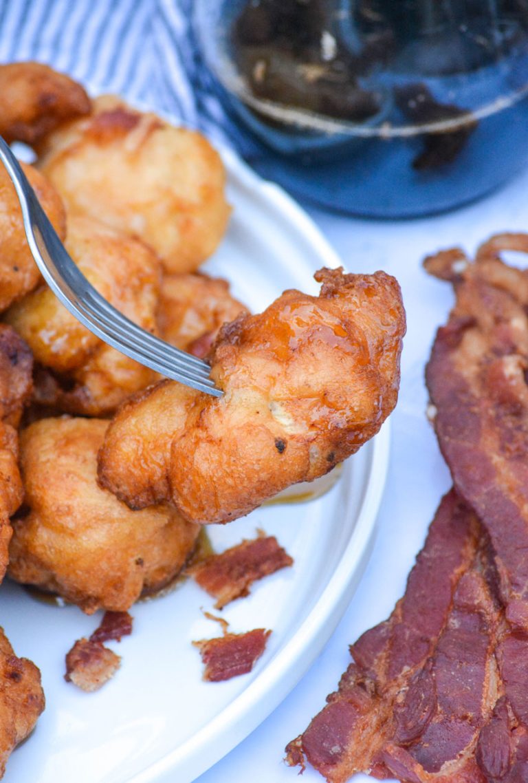 Pancake Battered Chicken Nuggets - 4 Sons 'R' Us