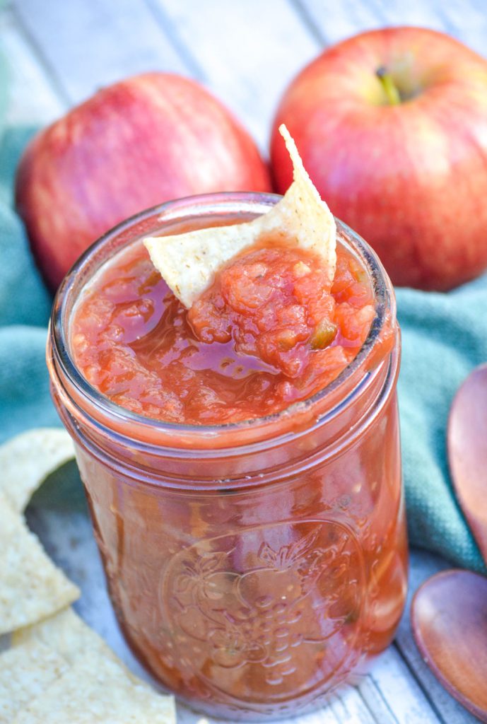 Homemade Apple Salsa - 4 Sons 'R' Us