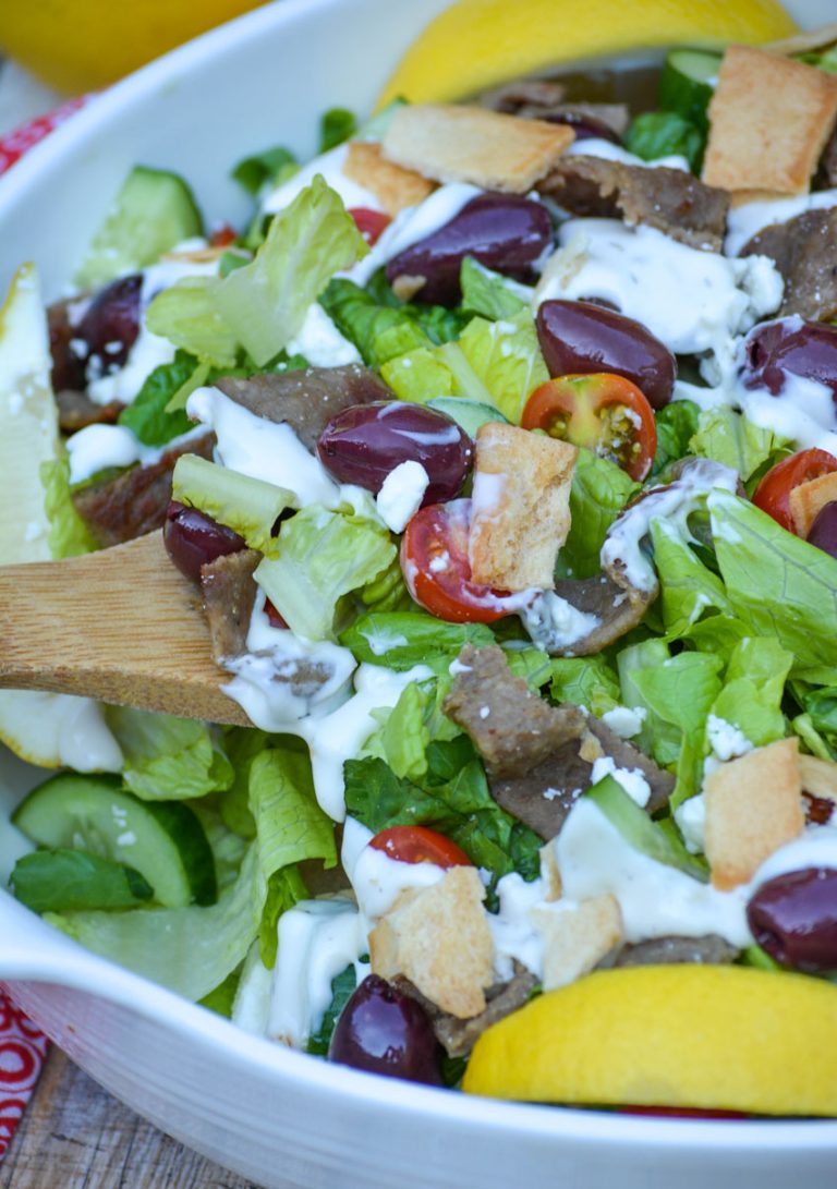 Easy Gyro Salad - 4 Sons 'R' Us