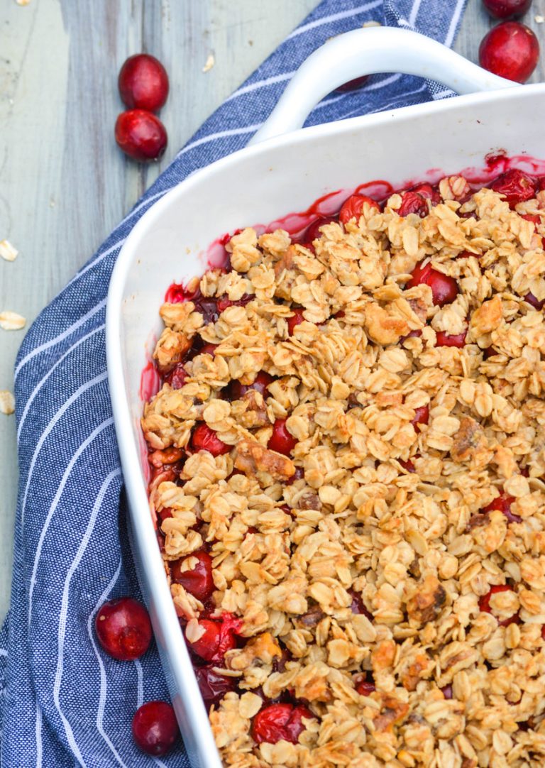 Cranberry Crisp Dessert - 4 Sons 'R' Us