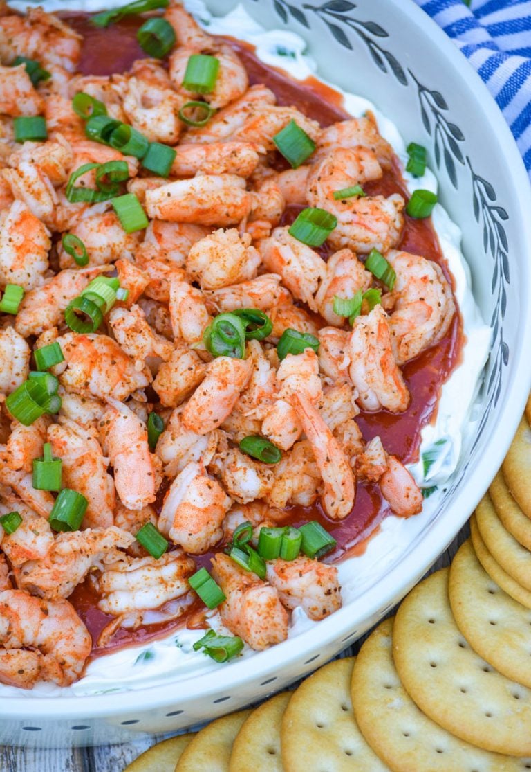 Layered Shrimp Cocktail Dip - 4 Sons 'R' Us