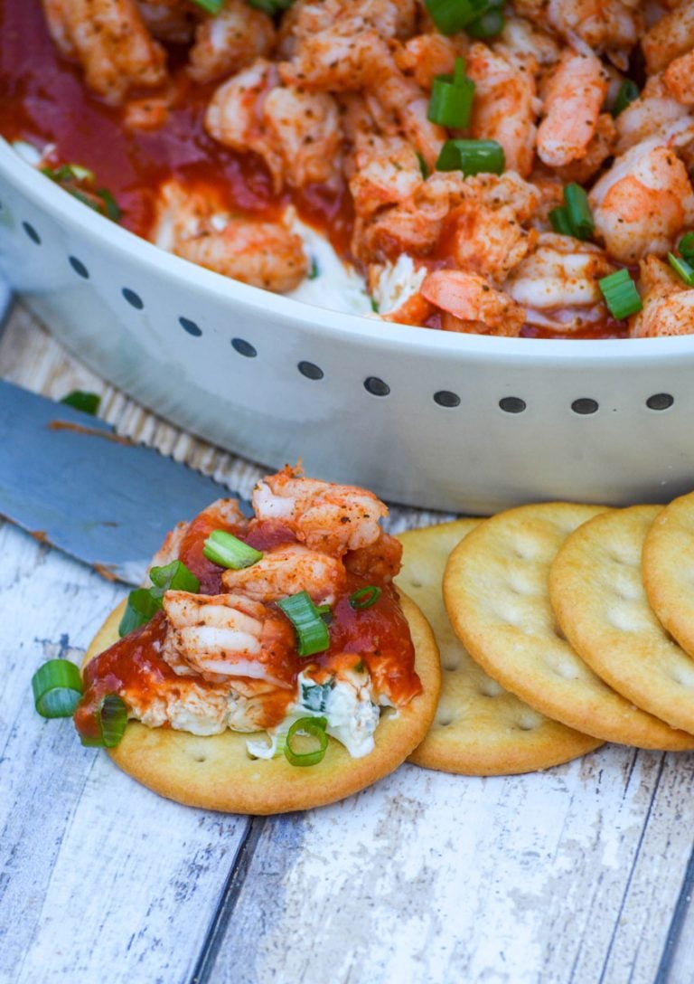 Layered Shrimp Cocktail Dip - 4 Sons 'R' Us