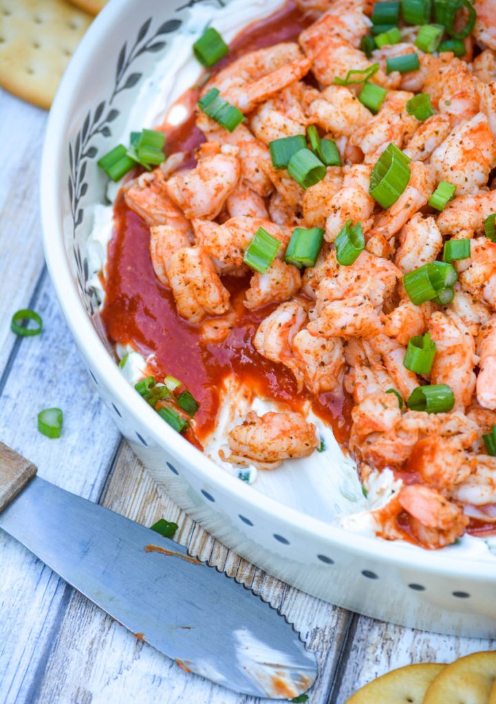 Layered Shrimp Cocktail Dip - 4 Sons 'R' Us