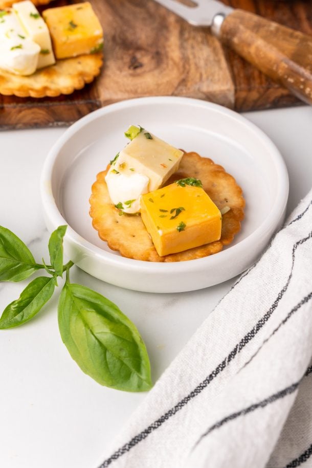 Marinated Cheese Appetizer - 4 Sons 'R' Us