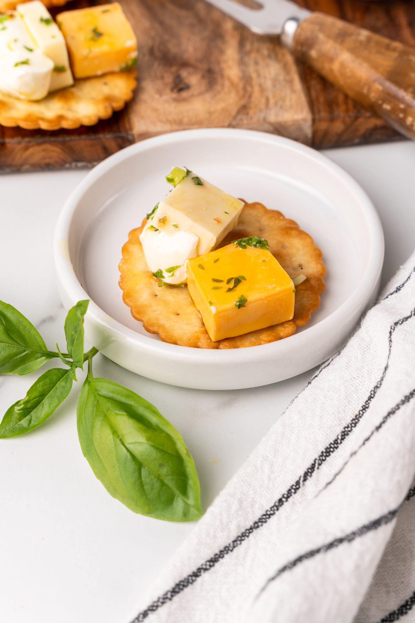 Marinated Cheese Appetizer - 4 Sons 'R' Us
