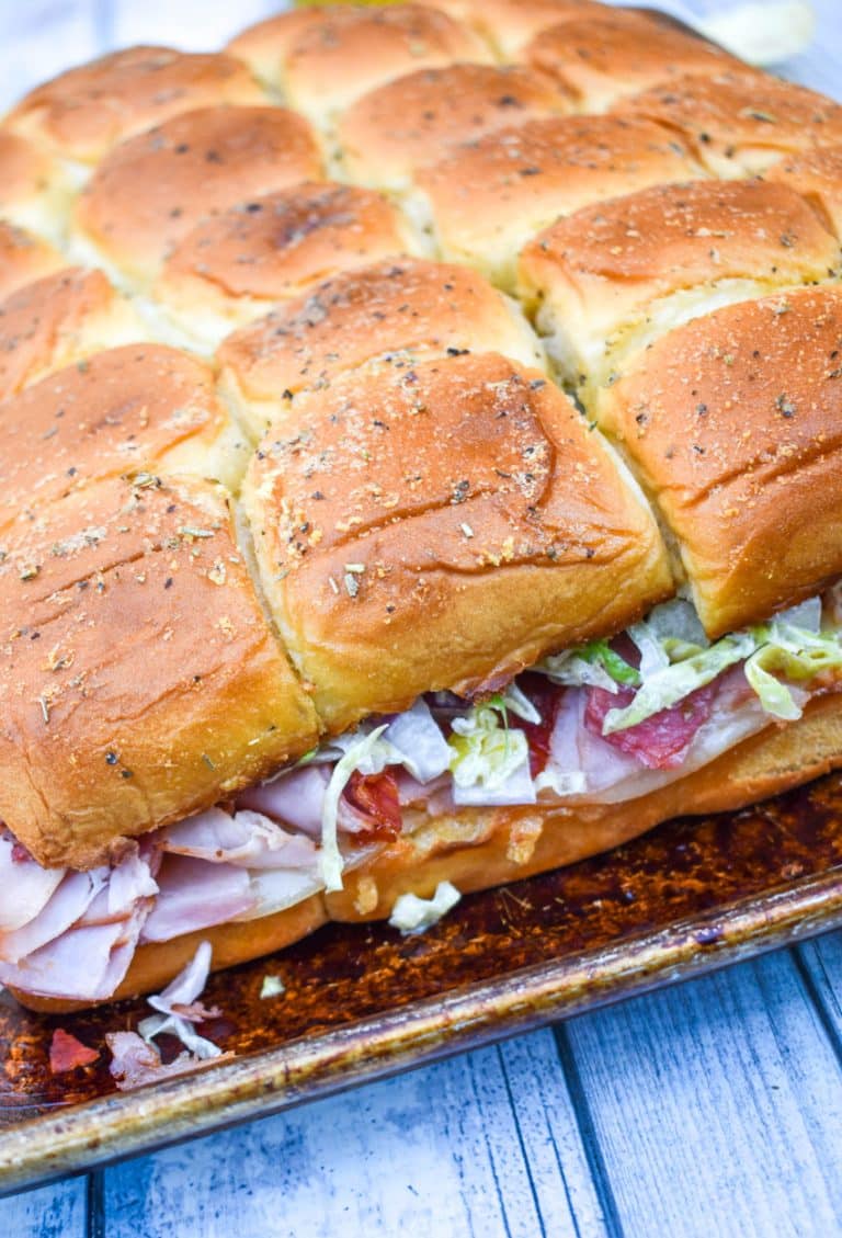 Chopped Italian Sliders - 4 Sons 'R' Us