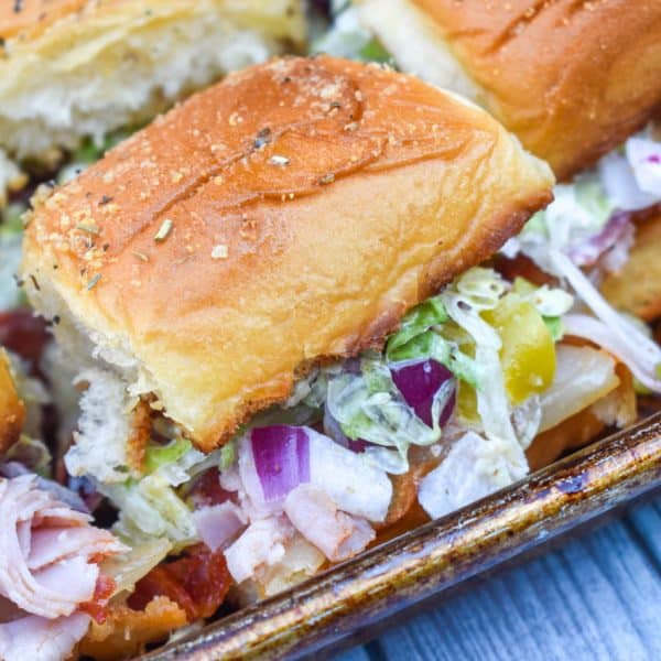 Chopped Italian Sliders - 4 Sons 'R' Us