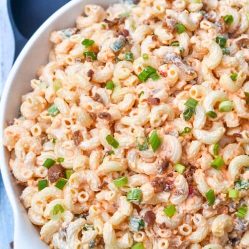 Pimento Cheese Macaroni Salad - 4 Sons 'R' Us